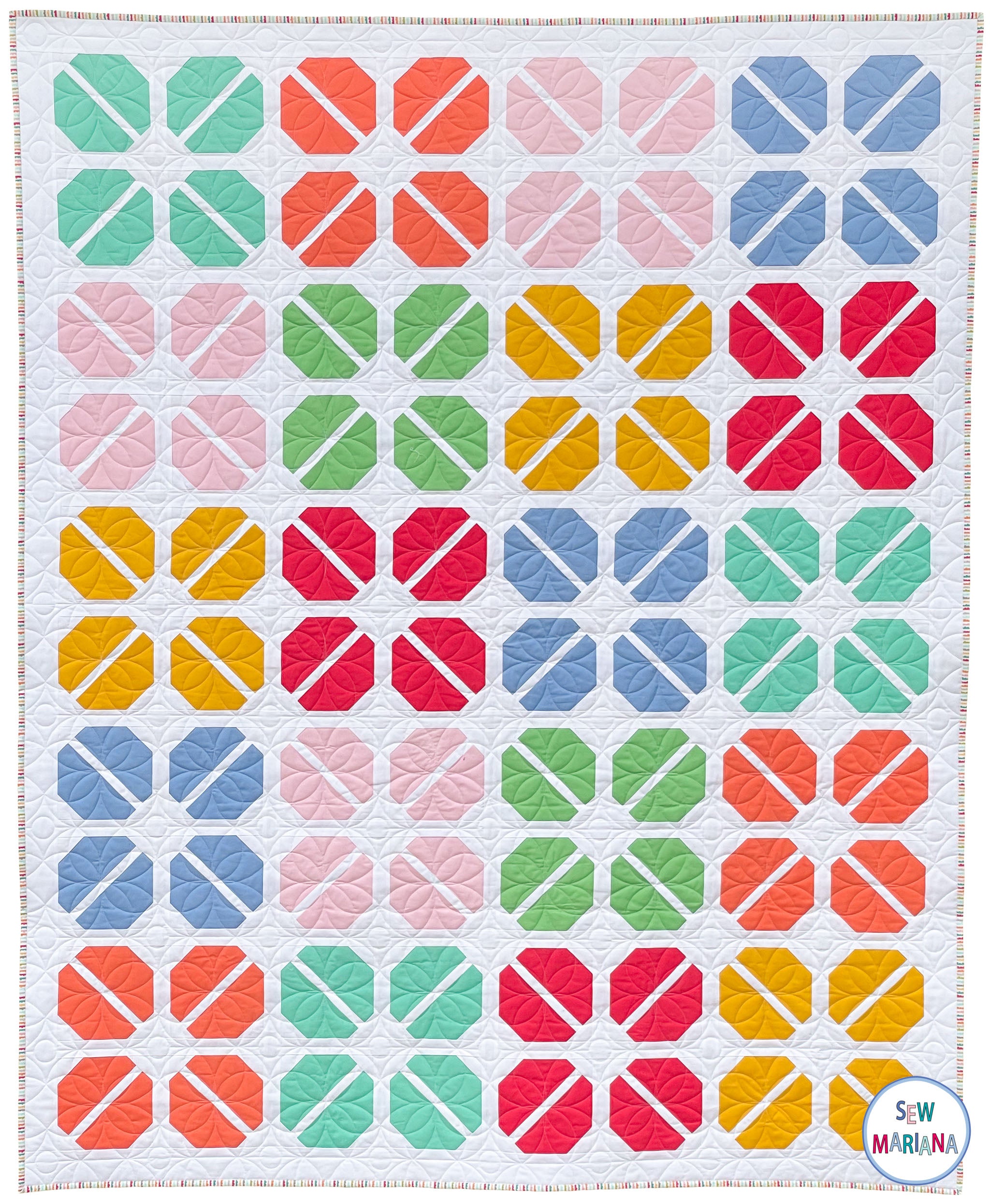 Corolla Quilt Pattern - PDF – Sew Mariana