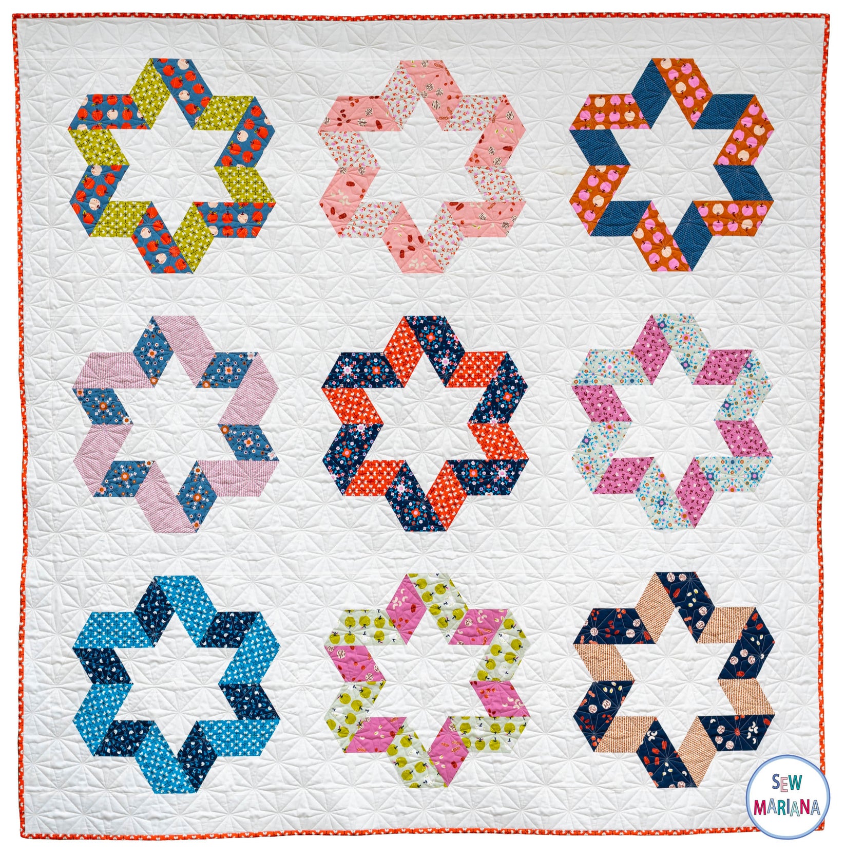 Polaris Quilt Pattern - PDF – Sew Mariana